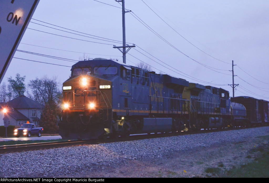 CSX ES44AC-H and AC44CW Locomotives